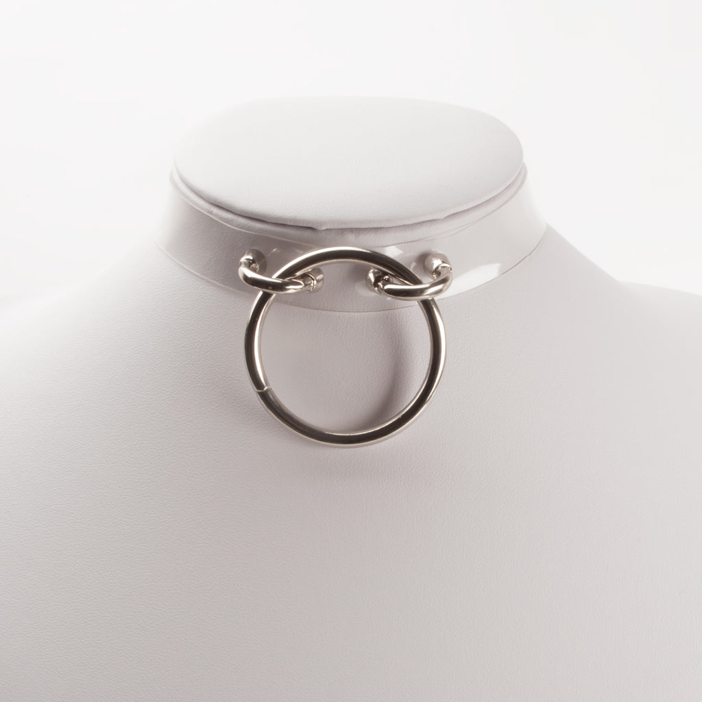 CLEAR VINYL CHOKER AND BRACELET – MaryJaneNite